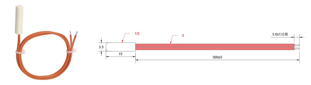 Refrigerator temperature sensor - Goode Sensor